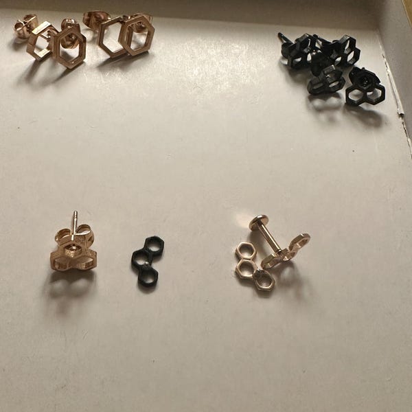 Adjustable Dainty CZ Nose Cuff Gold Silver Fake Nose Ring No Piercing ...