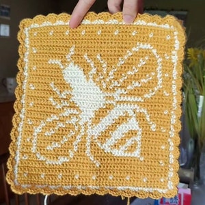 Crochet Pattern Floral Square Baroque Triumph Afghan Block - Etsy