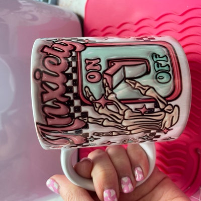 3D Kinda Emotional Kinda Emotionless Inflated Mug Wrap Sublimation ...