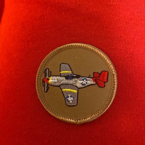 Red Tail Patch (491) 2 Inch Diameter Embroidered Patch - Etsy