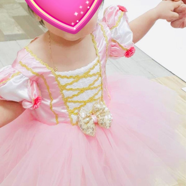 Pink Princess Dress for Toddler & Baby - Baby Tutu Dress - Toddler ...