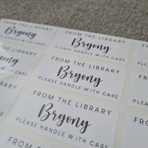 35x Read It Love It Return It Library Stacked Books - Etsy