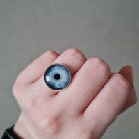 Eye Keychain Eye Keyring Birthday Gift Human Eye Key Chain Eye Pendant ...