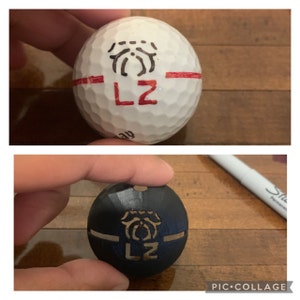 Golf Ball Stencil Triangle Alignment - Etsy