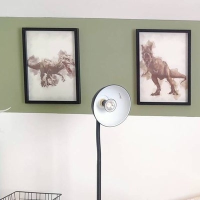 SCORPIUS REX POSTER Dinosaur Poster Scorpius Rex Print Watercolor Art ...