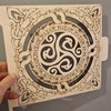 6 Celtic Coasters With Box 00135. Laser Cut Files SVG, PDF, DXF ...