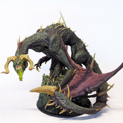 Undead Dragon Miniature Lord of the Print Dracolich Model Vampire Lord ...
