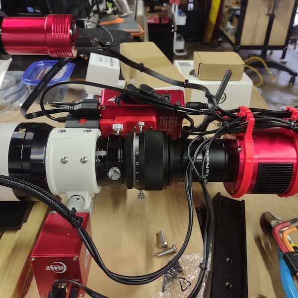 Cable Organizer for ZWO Cameras With 78mm, 86mm or 90mm Diameter - ASI2600MM/MC, ASI294MM ...