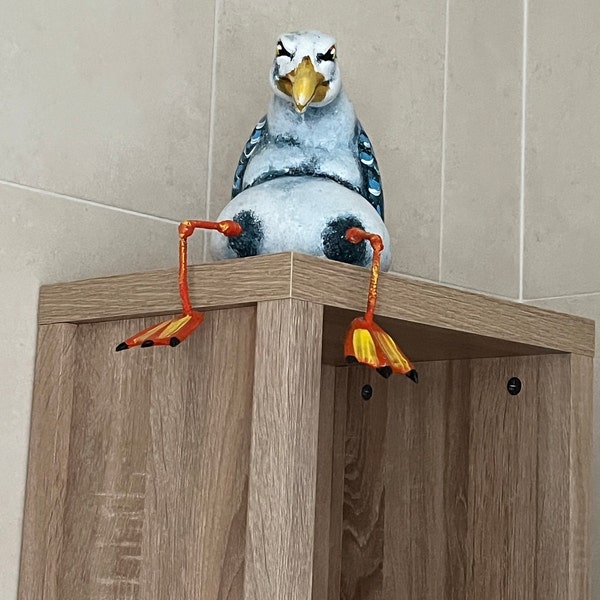 Grumpy Seagull "rocky" - Etsy UK