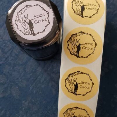 Self Inking Stamp, Interlocking Monogram Stamp, Desk of Stamp, Name ...