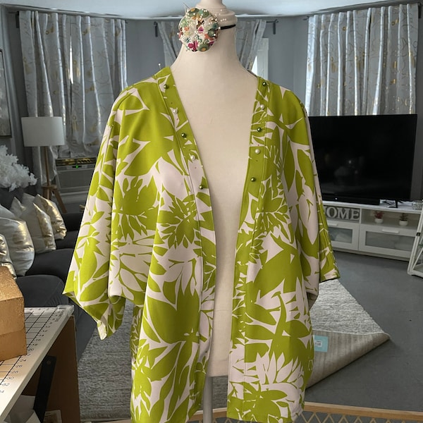 Summer Jacket Sewing Pattern | XS-XXXL | Instant Download | Easy ...