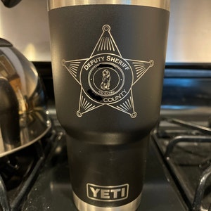 Law Enforcement Engraved Yeti, Police Officer Gift, Custom Engraved ...