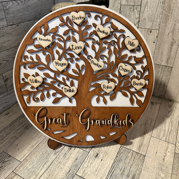Family Tree Laser Cut Svg Files, Vector Files for Wood Laser Cutting - Etsy