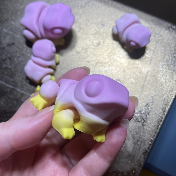 Chonky Frog STL File: Flexi Fidget Toy (digital Download) - Etsy