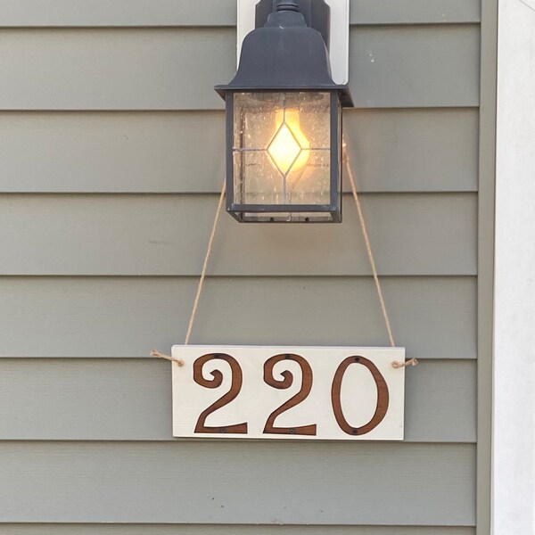 Rustic Metal - 4 Inch TO 8 Inch - Individual House Numbers - Size ...