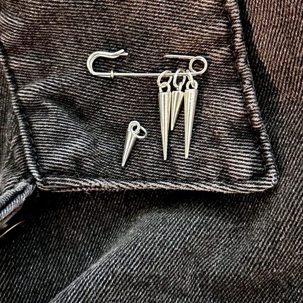 Barbed Wire Grunge Punk Chain Boot Charms Doc Marten - Etsy