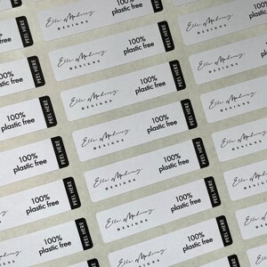 Eco Friendly Card Clasp Stickers / Low Tack Card Catch Labels ...