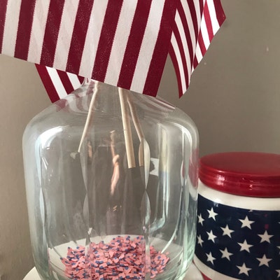 Mini American Flag, USA Flags, Clay Sprinkles, Fimo Slices ...