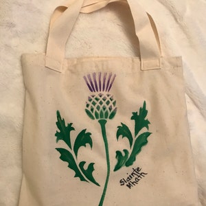 Thistle Stencil Scotland Scottish Mylar Sheet Painting Wall Art Craft ...
