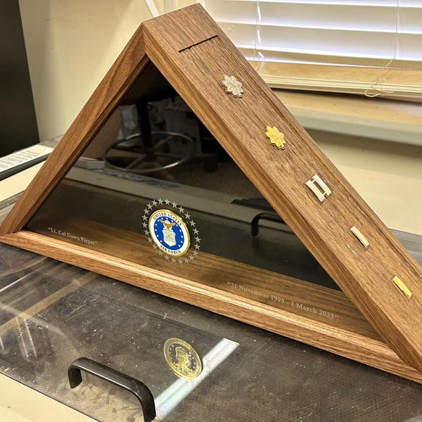 Custom 3D Carved Flag Boxes - Etsy