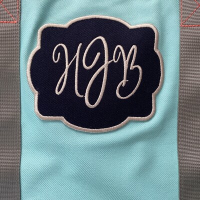 Personalized Patch Monogram Patch Custom Patches Iron on Patches ...