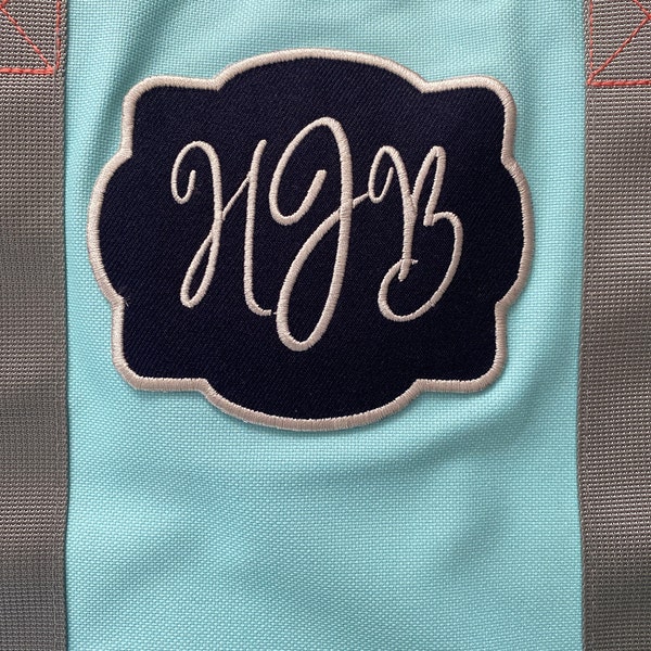 Personalized Patch Monogram Patch Custom Patches Iron on Patches ...