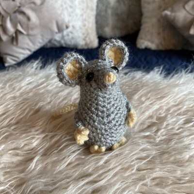 Small Mouse Crochet Pdf Pattern Mice Pattern Amigurumi Toy Easy Crochet ...
