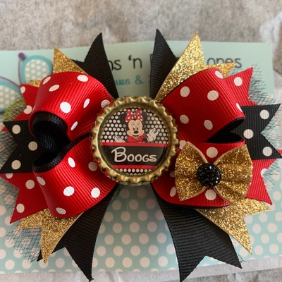 Princess Peach Bow, Princess Peach Hair Bow, Princess Peach Birthday ...