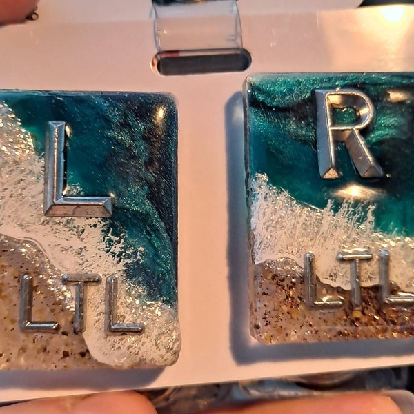 Ocean Xray Markers, Beach Waves Radiology Lead Markers With Initials ...