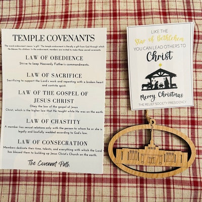 Endowment Temple Covenants the Covenant Path Digital Download - Etsy