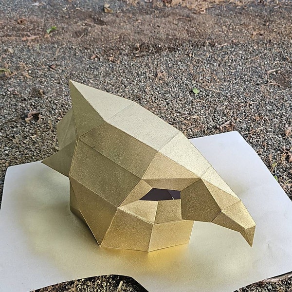 Eagle Mask, Falcon Mask | DIY Paper Mask, Printable Template ...