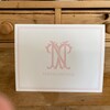 Monogram Stationary Monogrammed Note Card Personalized Note Cards Set ...