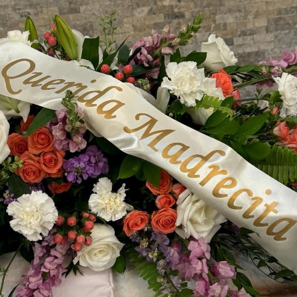 Custom Memorial Funeral Sash Ribbon for Wreaths - Etsy