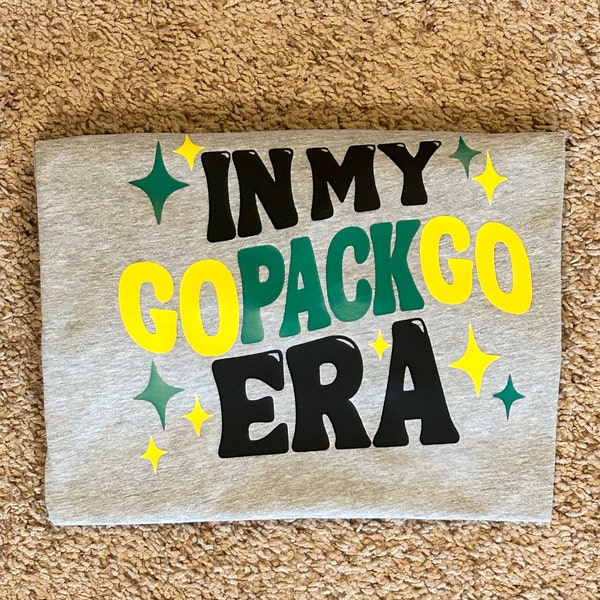 In My Go Pack Go Era Wavy - PNG SVG - Digital Download - Football ...