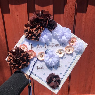 Graduation Cap Vinyl Decal Vinyl Sticker Custom Graduation Hat Vinyl ...