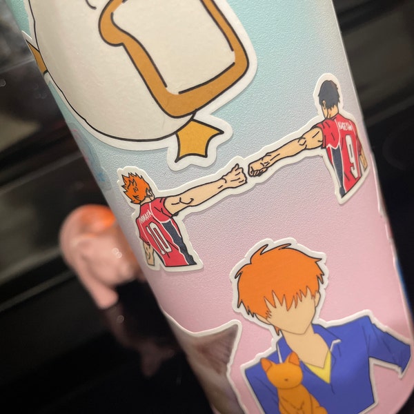 BTS as ATLA Benders Die Cut Stickers | Matte, Waterproof, Laptop ...