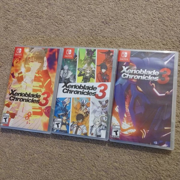 Xenoblade Chronicles 3: My Nintendo Rewards Cover Art Set (upscaled) - Etsy