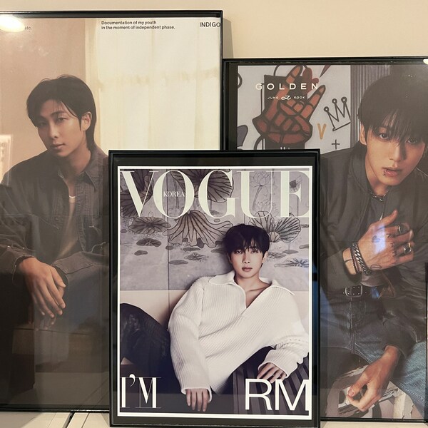 RM on the Cover of Vogue Korea - Etsy