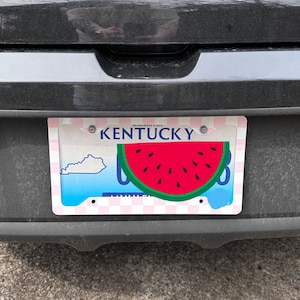 Coastal Vanity License Plate Beach Front License Plate - Etsy