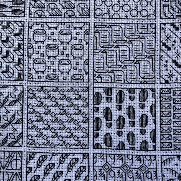 Avatar: the Last Airbender Inspired Blackwork Pattern - Etsy