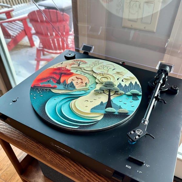 Turntable Slipmat for REC, DJ, Home Studio, Mixing, Recording ...