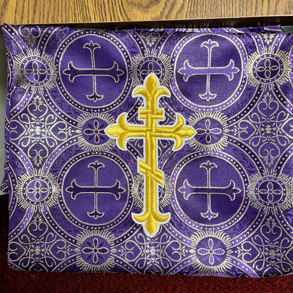 Orthodox Church Christian Cross Patch, Saint Andrew's Cross, Appliqué ...