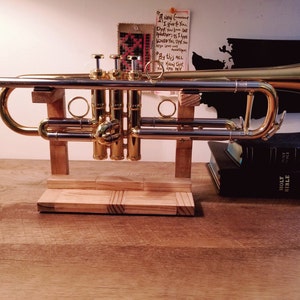 Horizontal Trumpet Display Stand - Etsy