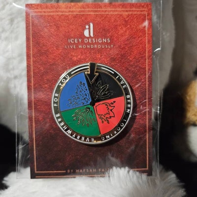 We Hunt the Flame crossed Swords Vinyl Sticker - Etsy