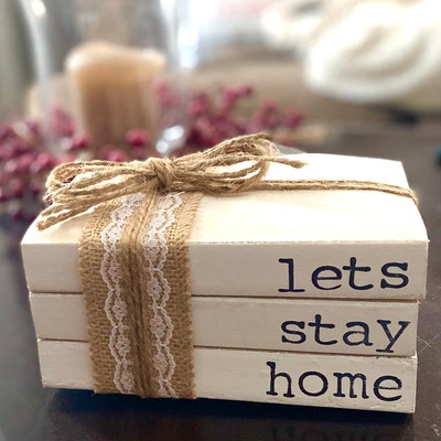 Baby Boy Stacked Books, Its a BOY Custom Book Stack, Farmhouse Nursery ...