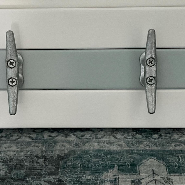 Boat Cleat Wall Hook – Coastal Wall Hook, Nautical Wall Hook, Beach ...