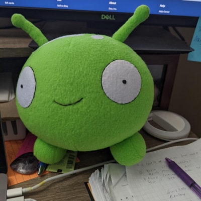 Mooncake Final Space Green Alien Handmade Plush - Etsy