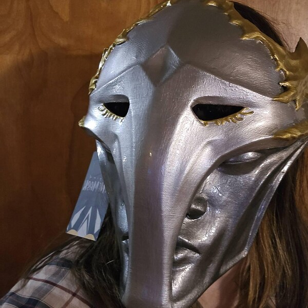 Blood Crying Venetian Mask - Bloddy Eye - Cracking Face Pattern - White ...