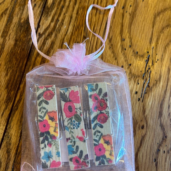 Spring Flowers Chip Snack Clips Set/3 - Etsy