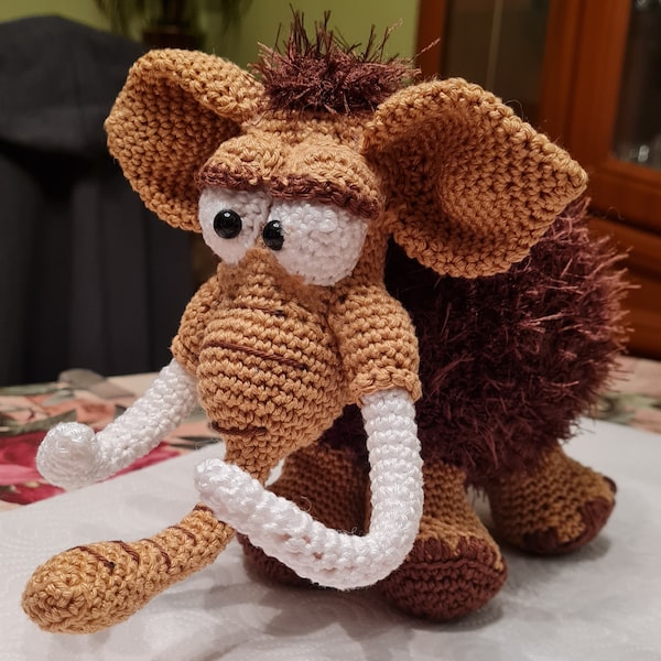 Amigurumi Häkel Muster - Maurice Das Mammut - Deutsche Anleitung - Etsy